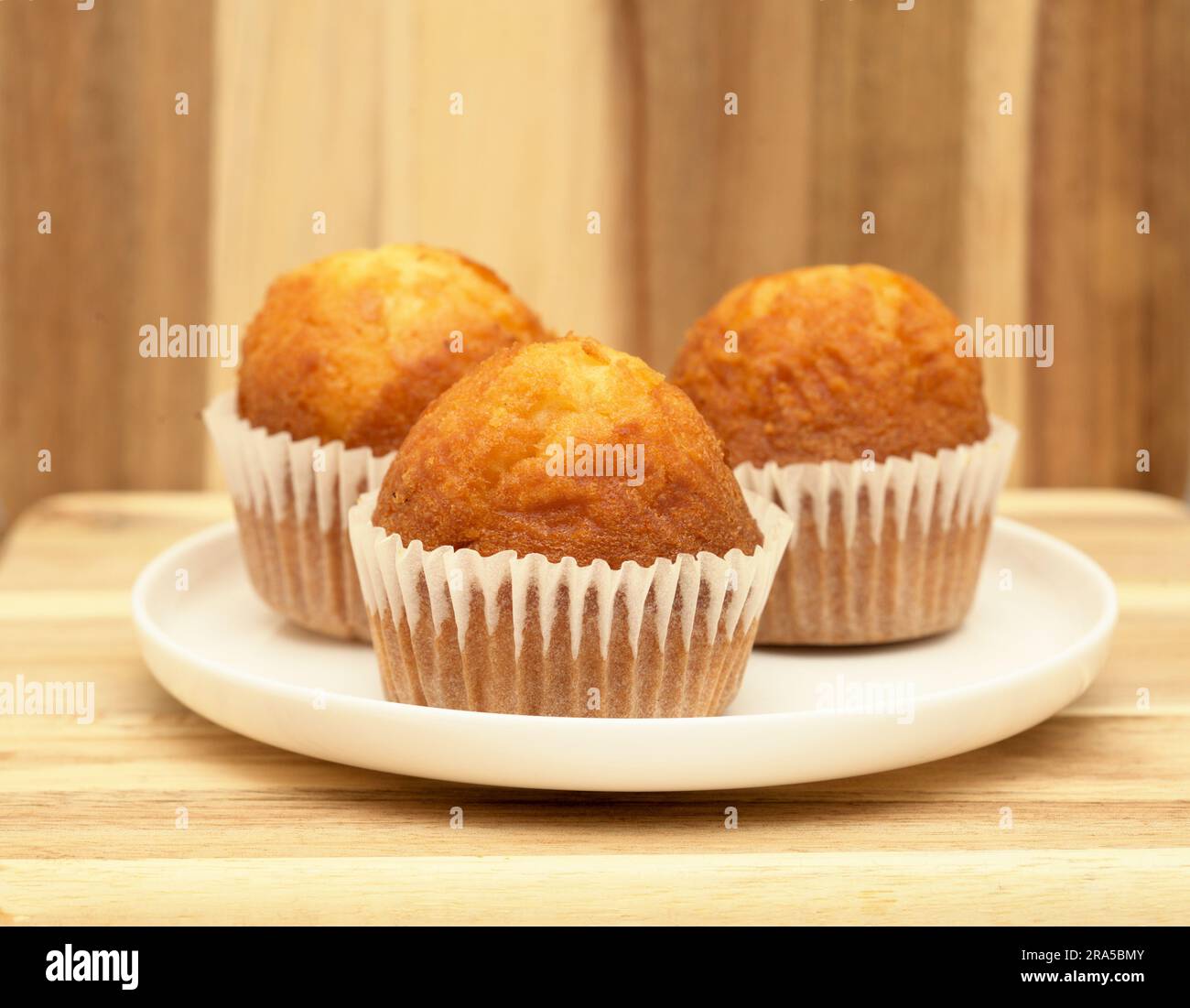 Still life with round madeleines, small sponge cakes Stock Photo - Alamy