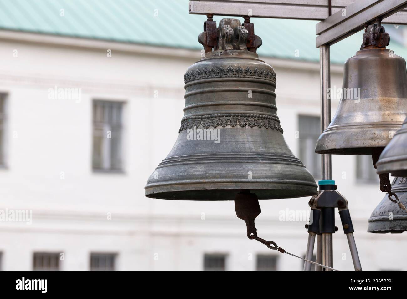 Bronze church bells hanging hi-res stock photography and images - Alamy