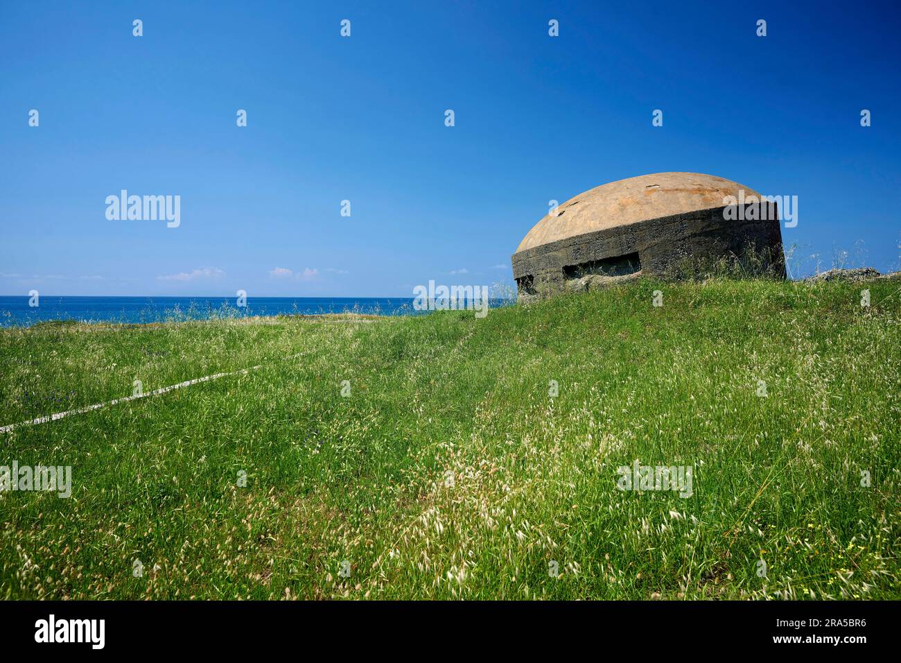 Spinesante (Me),Italy, a military fort of the second World War on the ...