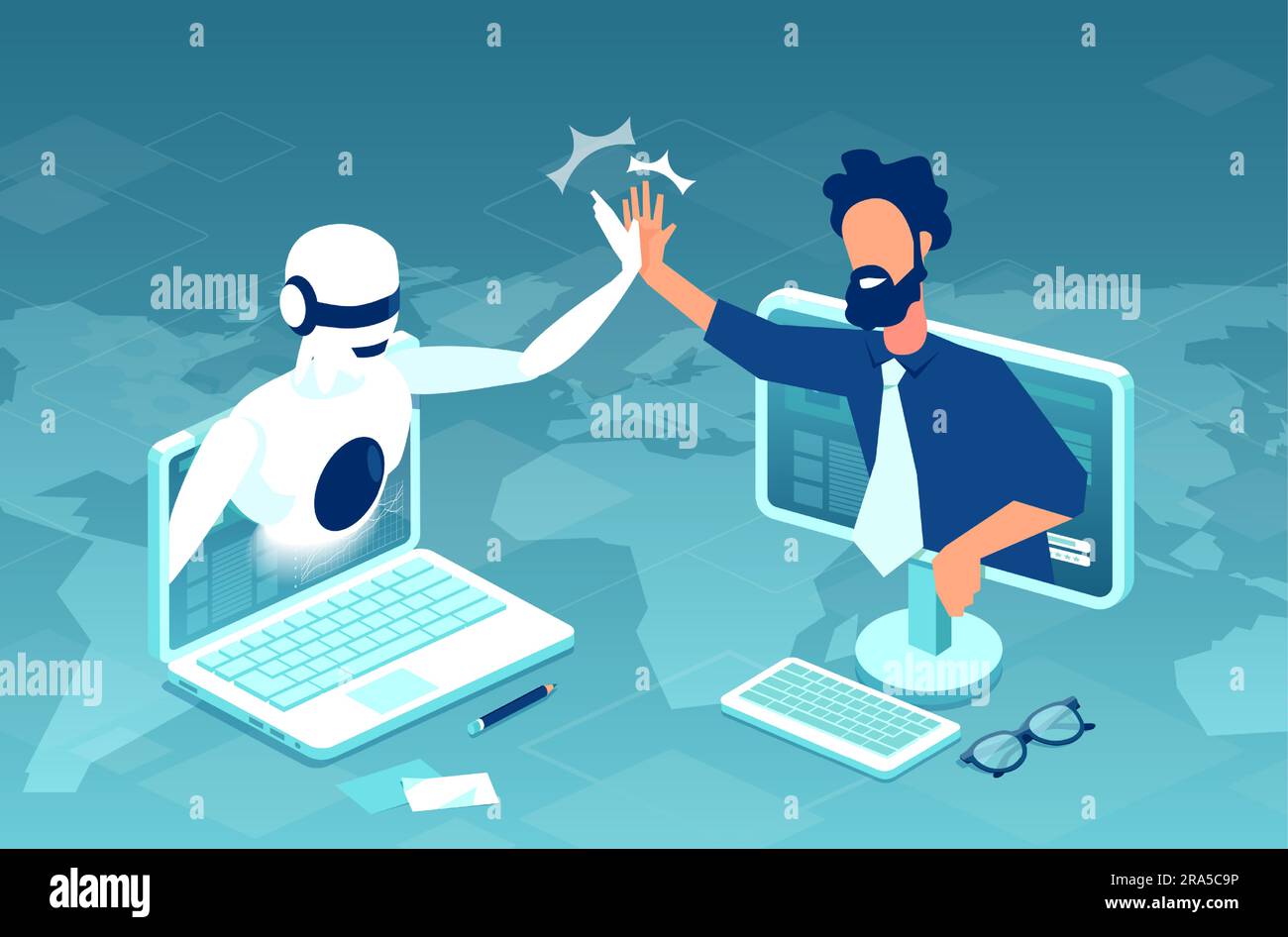 Tehcnology vector vectors hi-res stock photography and images - Alamy