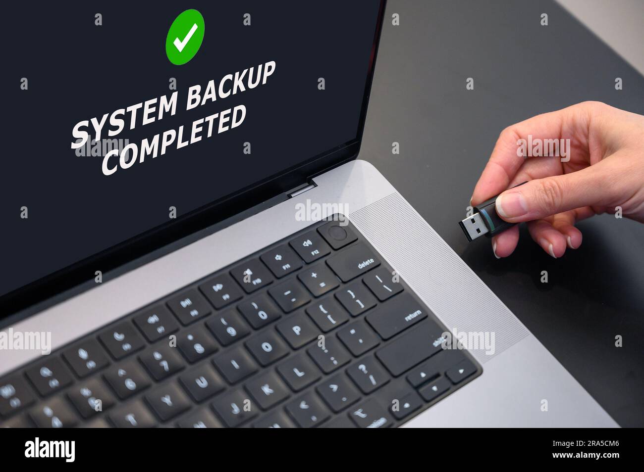 Person backing up data hi-res stock photography and images - Alamy