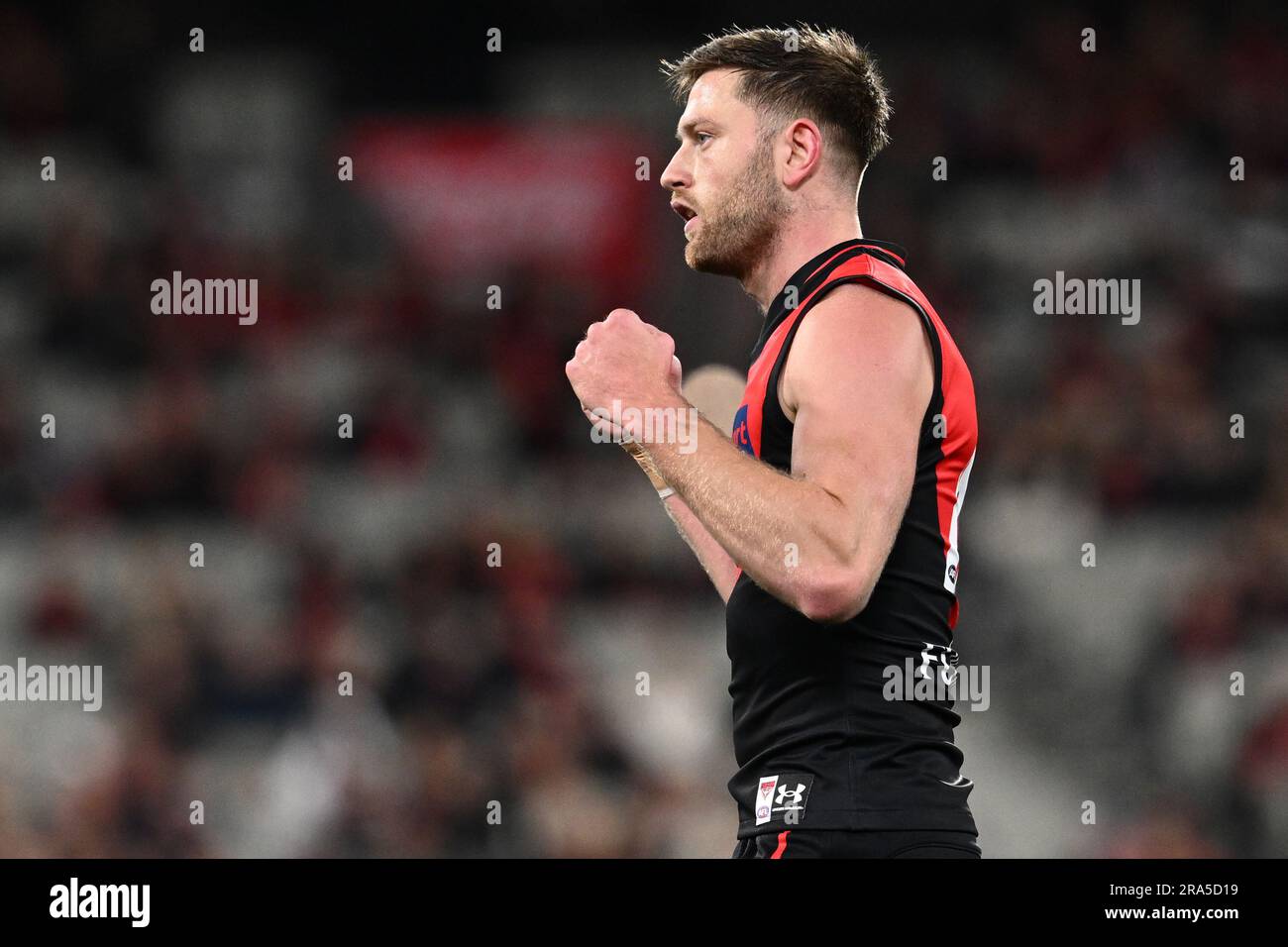 Melbourne, Australia. 01st July, 2023. Jayden Laverde of Essendon ...