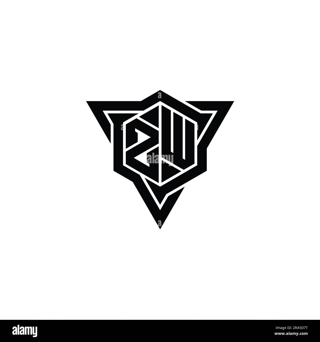 Zw gaming logo hi-res stock photography and images - Alamy