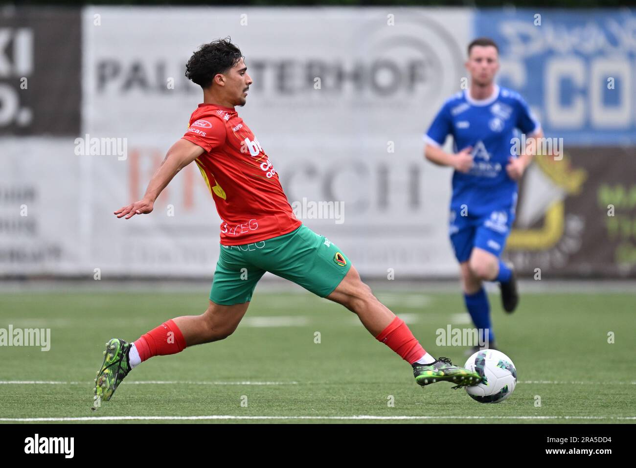 Anas Hammas (93) of Oostende pictured during a friendly pre-season game ...
