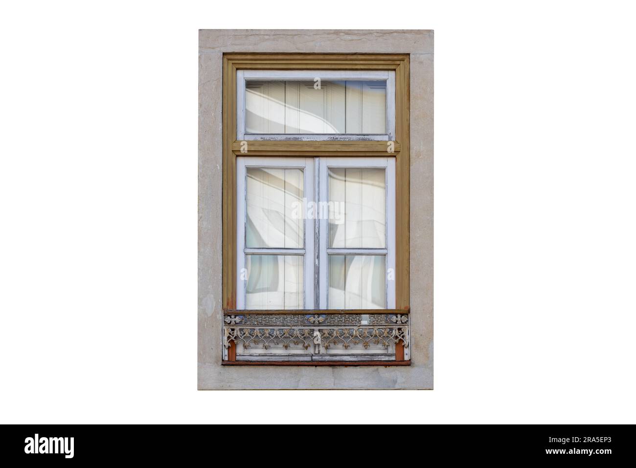 traditional moroccan windows, arabic design, isolated, white background ...