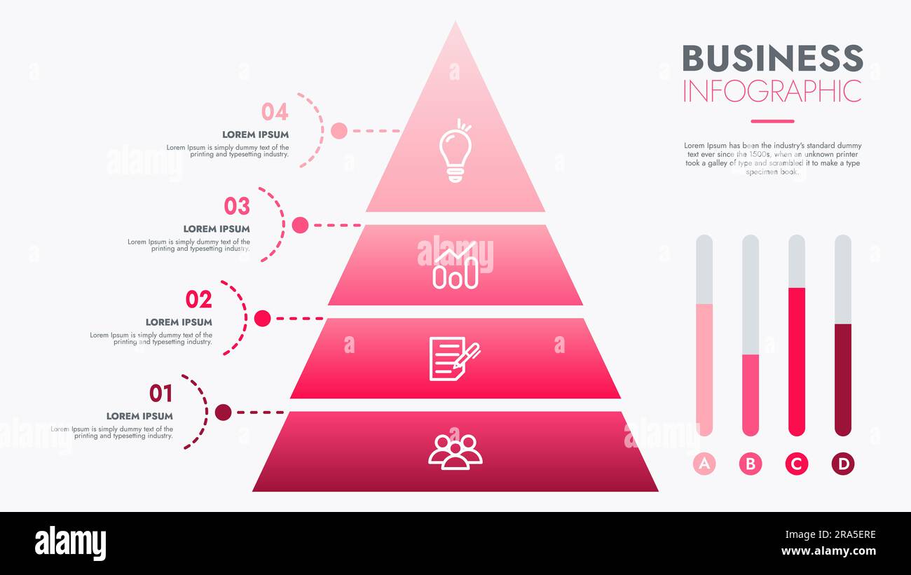 Infographic template for presentations and features data visualization ...