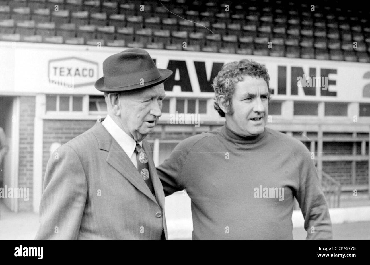 Dave Mackay becomes Derby manager Stock Photo - Alamy