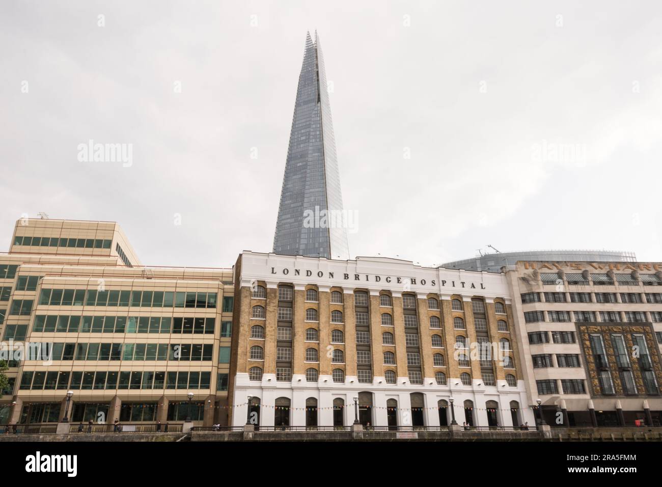 London Bridge Hospital and the One London Bridge office development ...