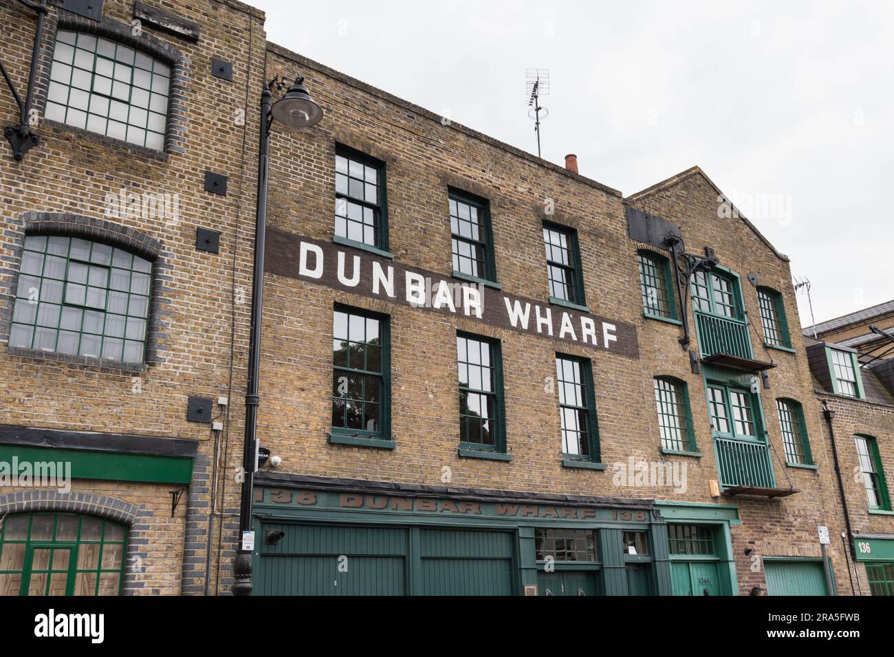 Industrial architecture and newly converted residential properties at ...