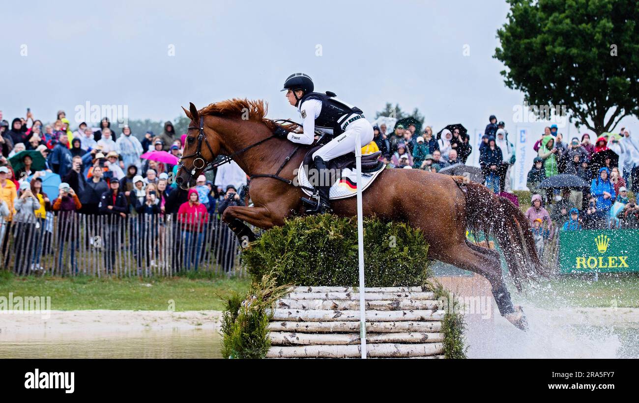 Aachen, Germany. 01st July, 2023. Equestrian sport, eventing: CHIO ...