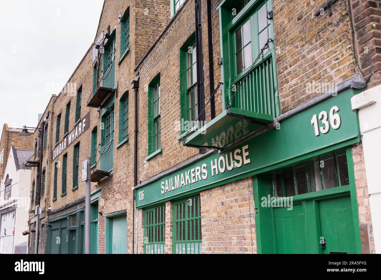 Sailmakers House and newly converted residential properties at Limekiln ...