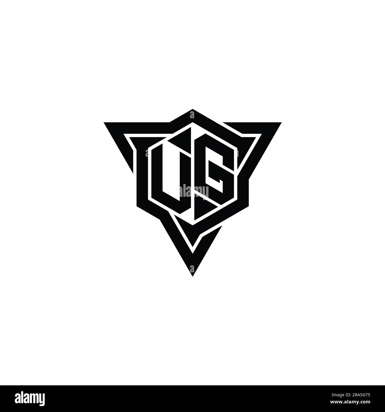 Ug gaming logo hi-res stock photography and images - Alamy