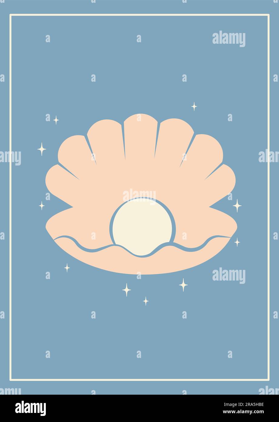 Pink pearl shell hi-res stock photography and images - Alamy