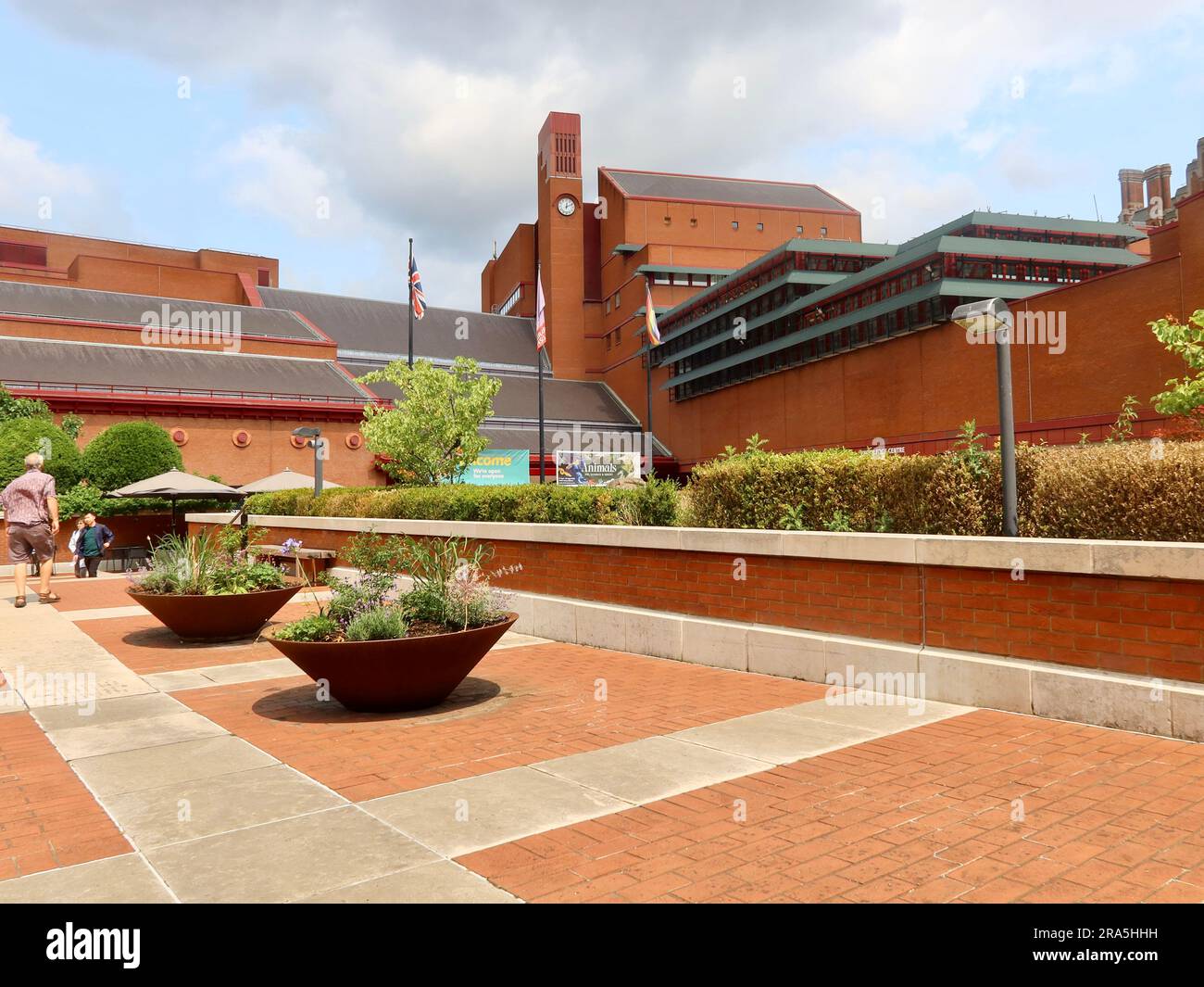London, UK - June 2023 : The British Library, Euston Road Stock Photo ...