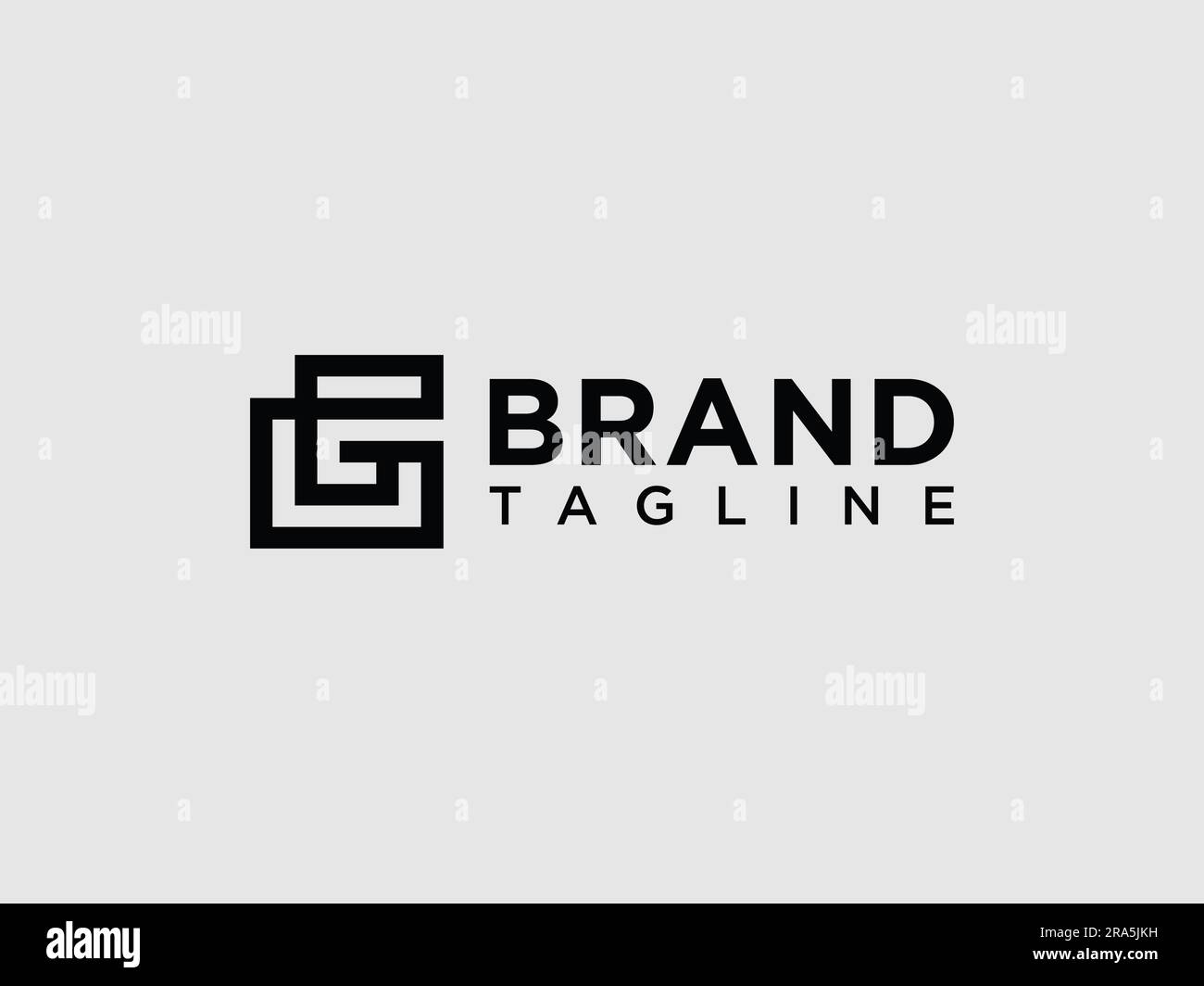 Simple and modern design letter G logo. Suitable for many business ...