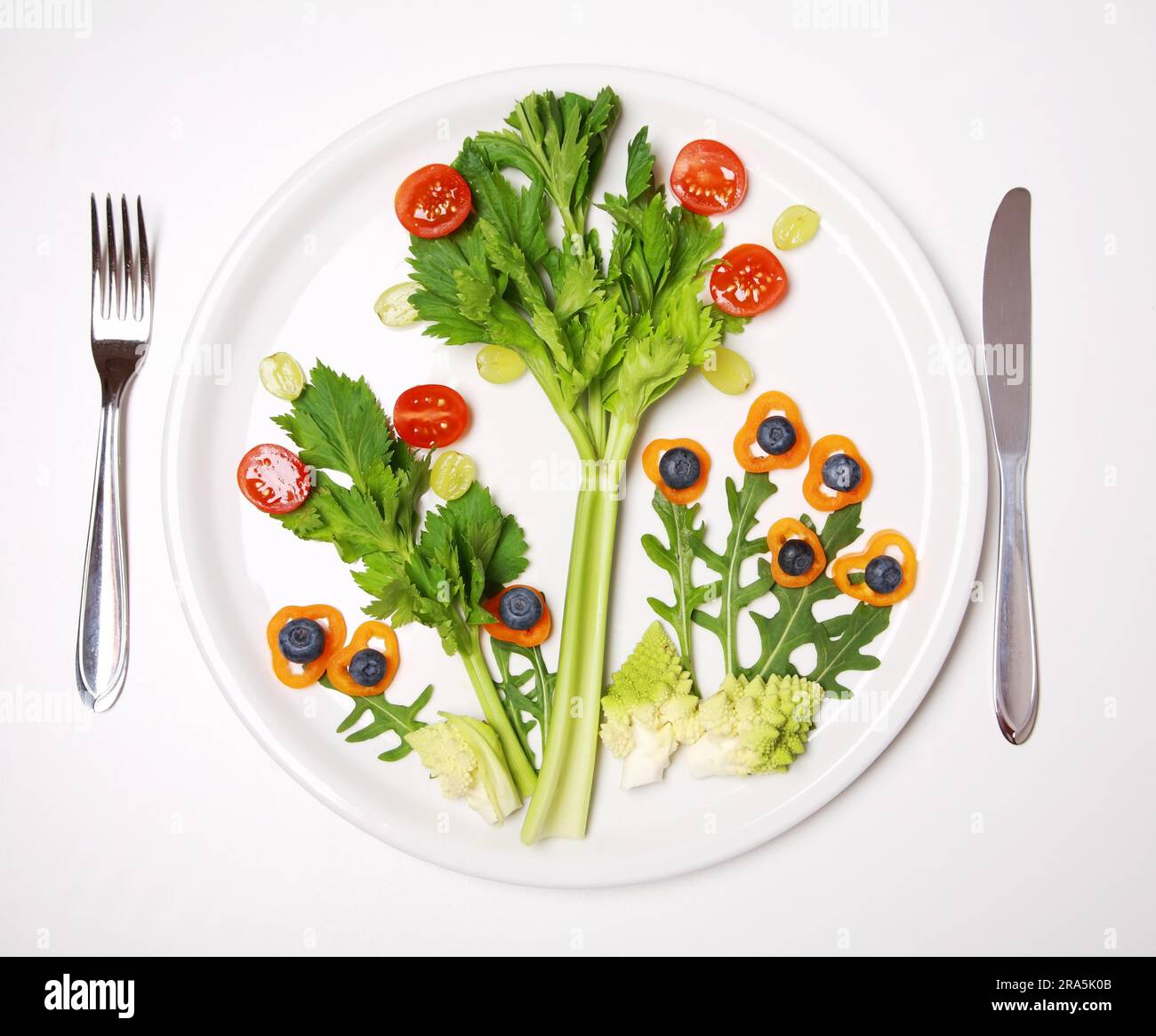 Concept healthy eating plate hi-res stock photography and images - Alamy