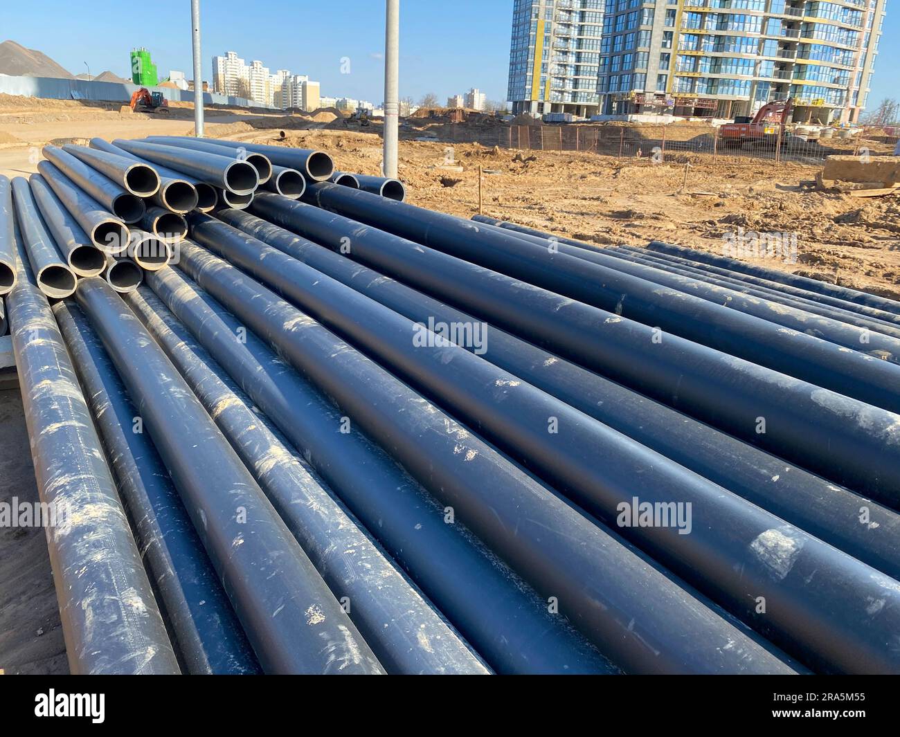 Large industrial black plastic polypropylene modern large diameter ...