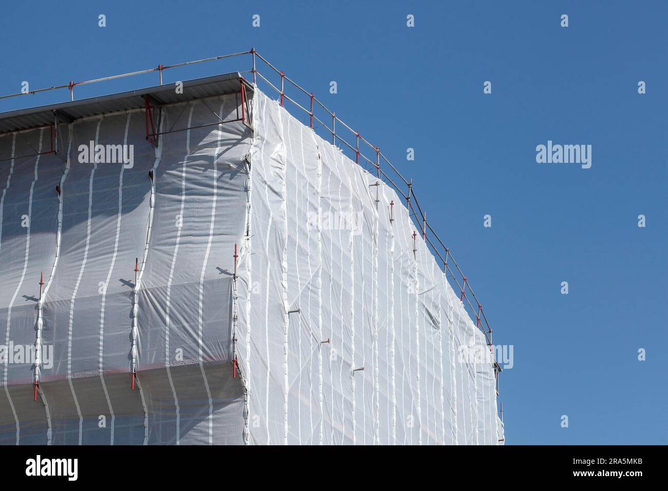 White house with scaffolding hi-res stock photography and images - Alamy