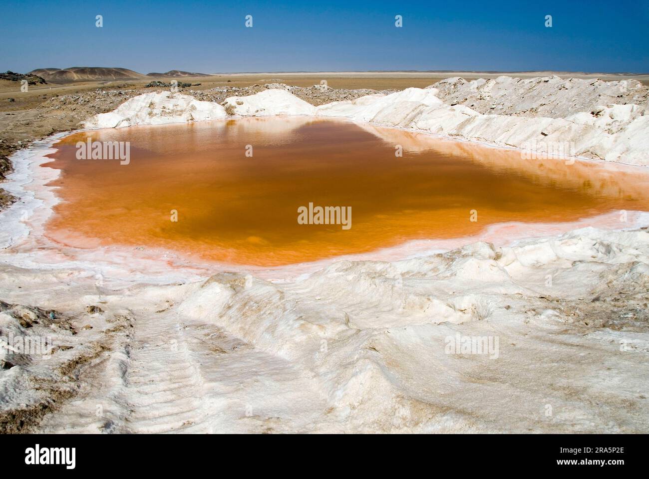 Salt Lake, South Cape, Namibia, Cape Cross Stock Photo - Alamy
