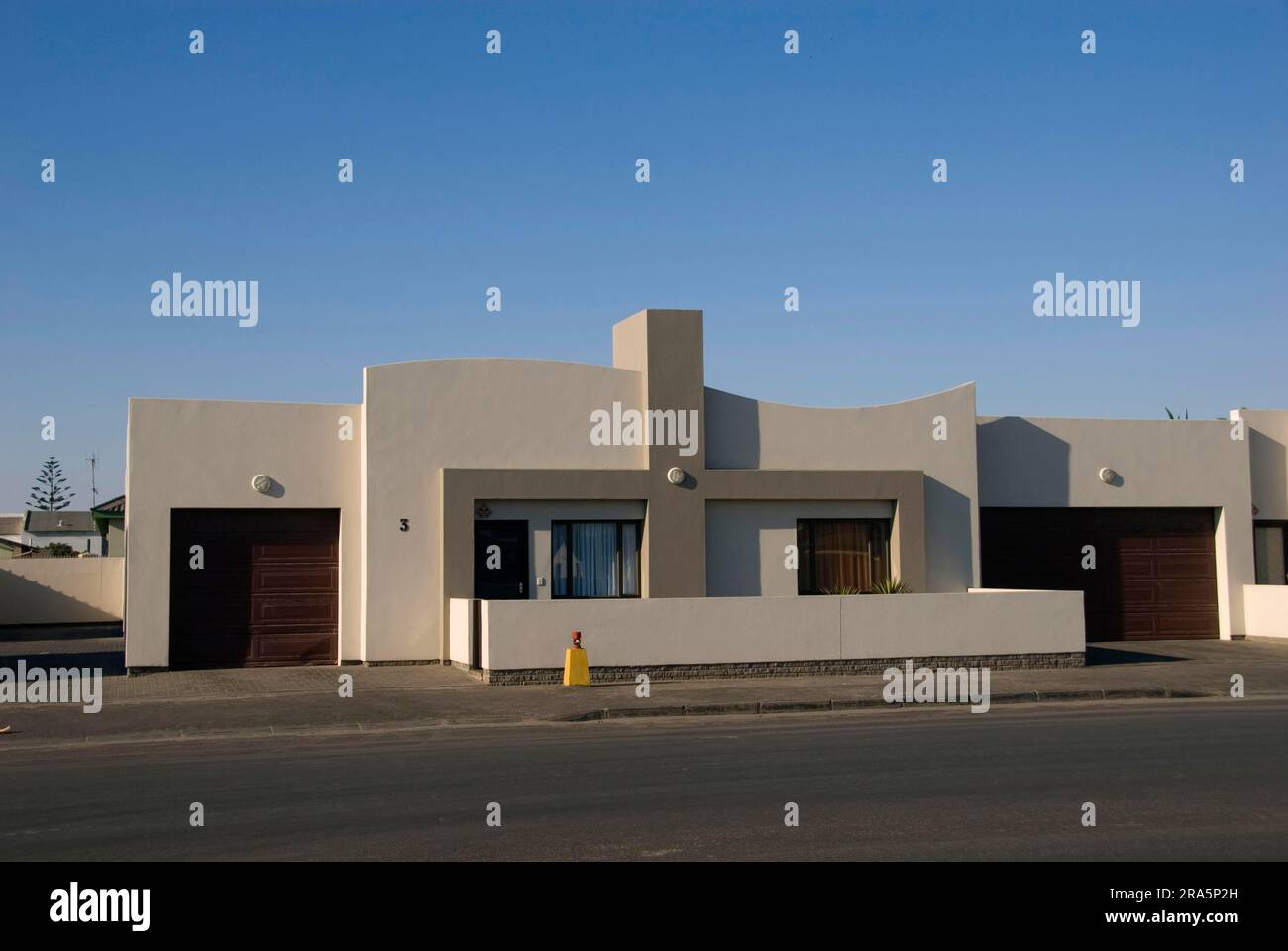 Modern residence, Walvis Bay, Namibia, Walvis Bay Stock Photo - Alamy