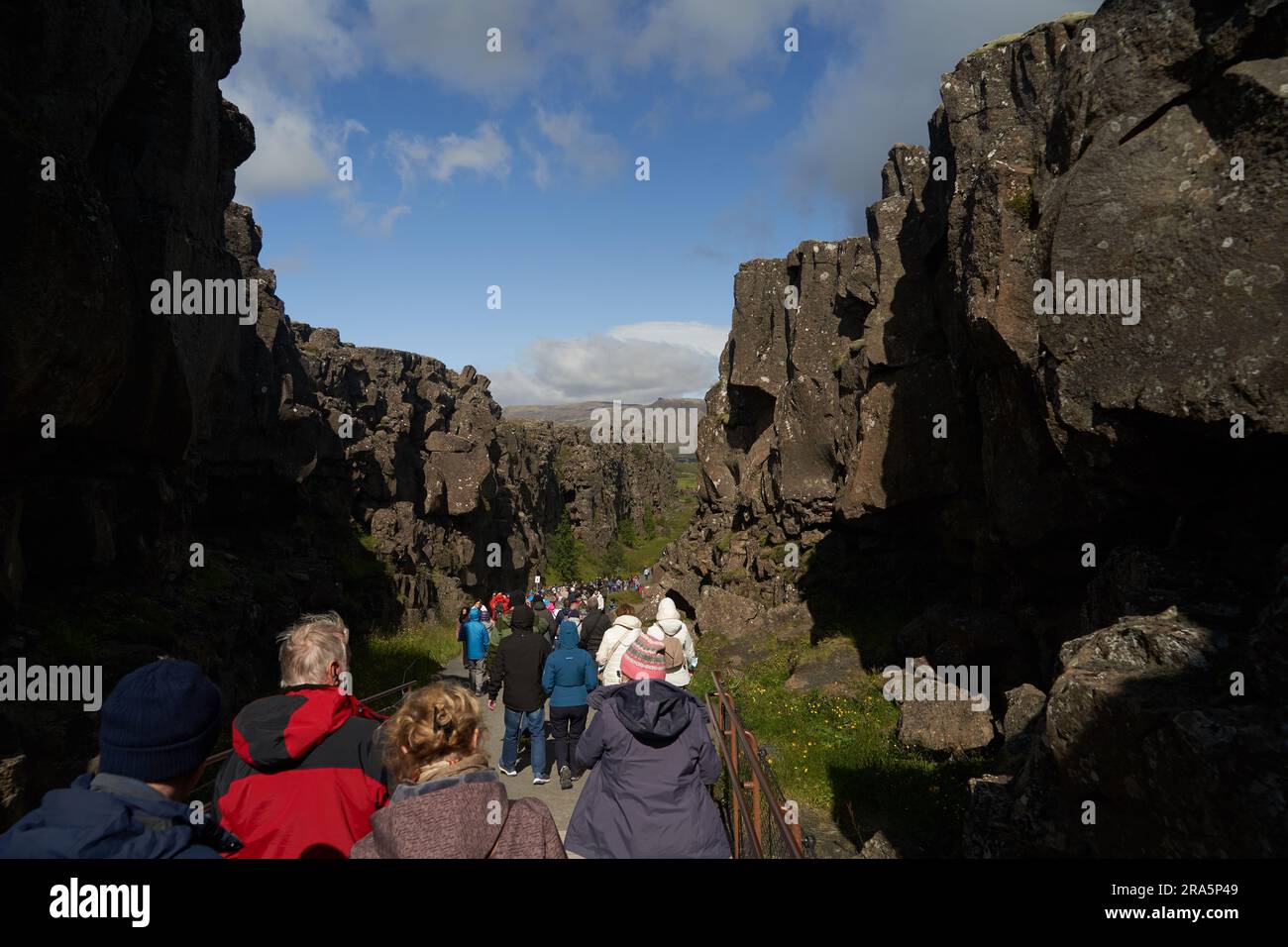 tectonic plates Iceland Stock Photo - Alamy