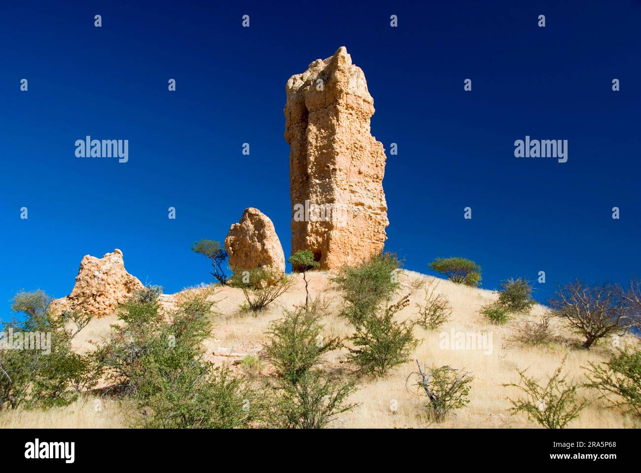 Vingerklip, Ugab Terraces, Namibia Stock Photo - Alamy