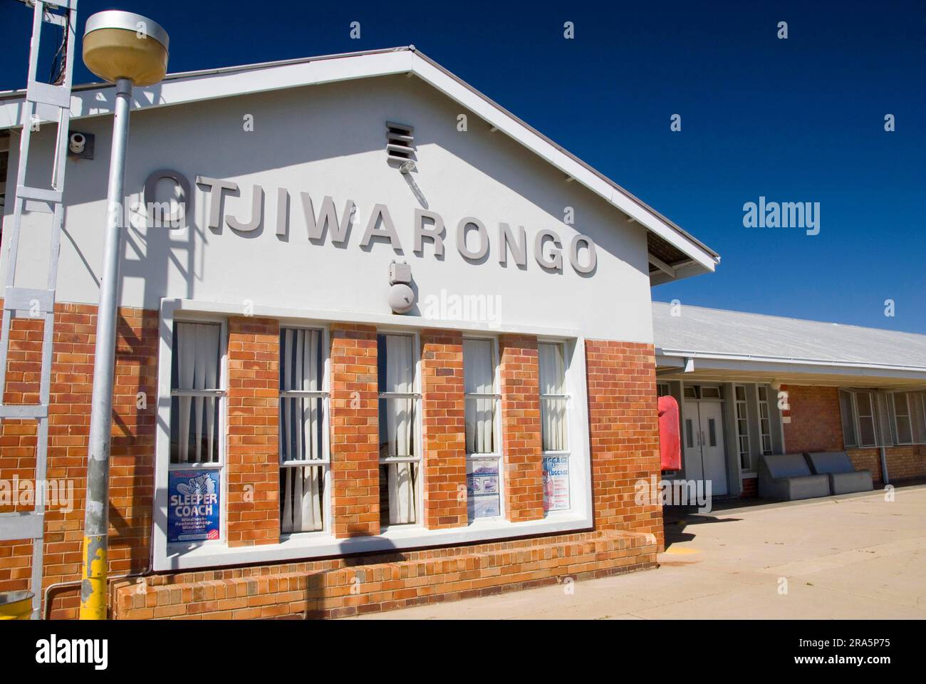Railway station, Otjiwarongo, Namibia Stock Photo - Alamy