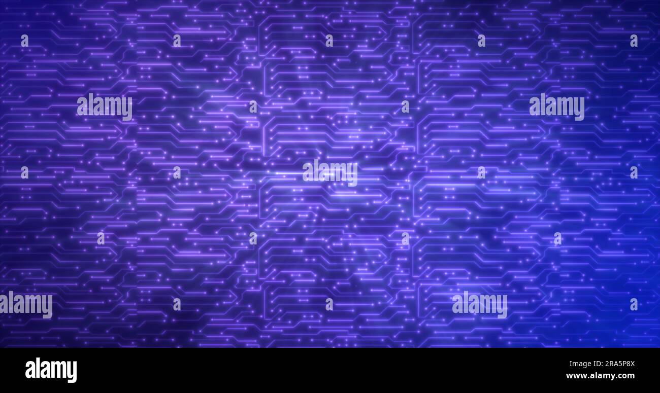 Abstract background of blue computer circuit boards digital hi-tech ...