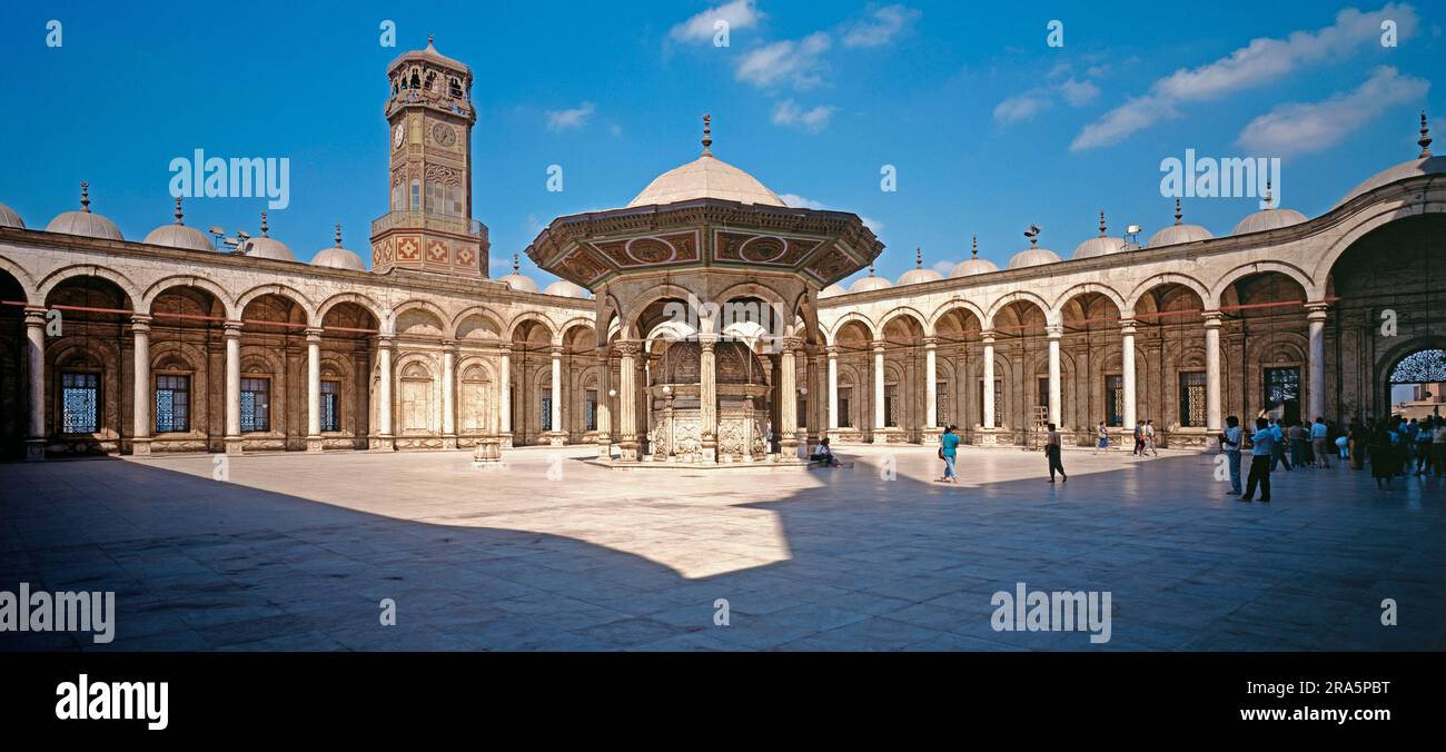 Alabaster Mosque, Mohammed Ali Mosque, Cairo, Egypt Stock Photo - Alamy