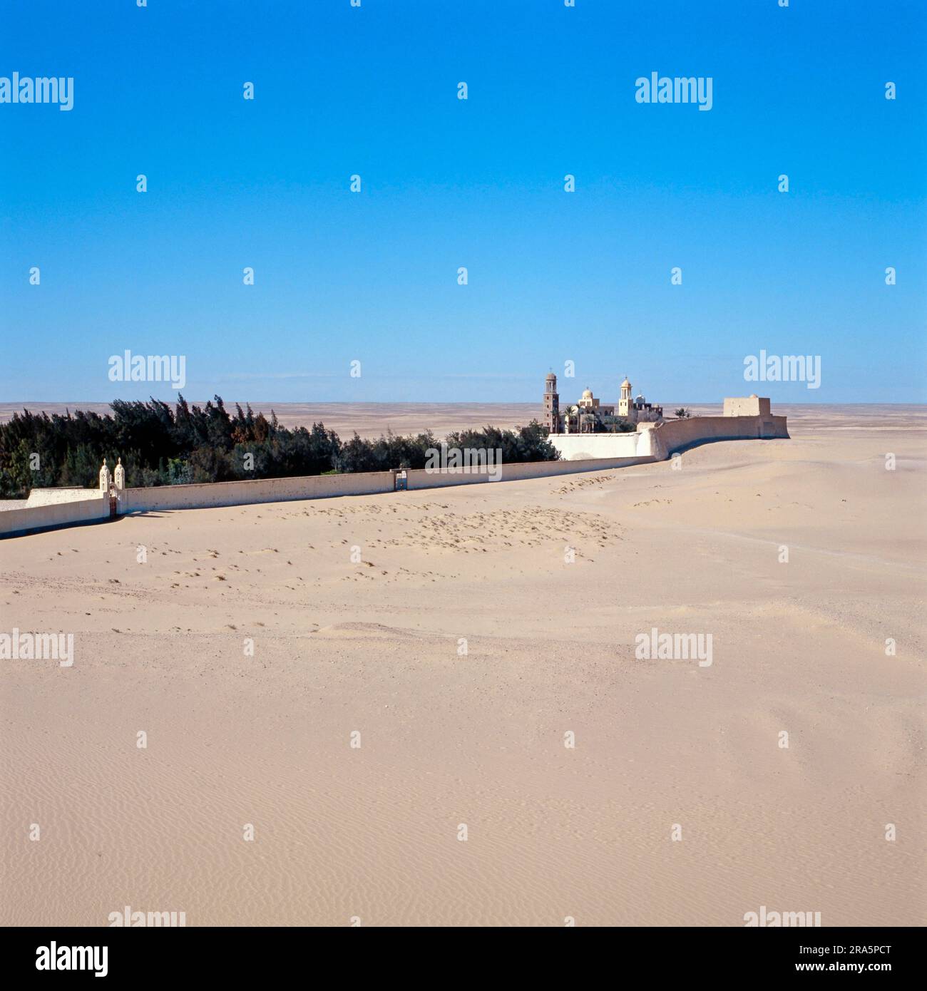 Coptic Monastery, Wadi Natrun, Egypt Stock Photo - Alamy