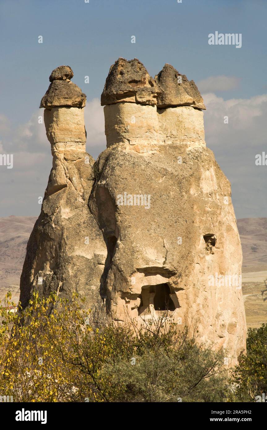 Tufa Formation and Fairy Chimneys, Goereme, Goereme National Park ...
