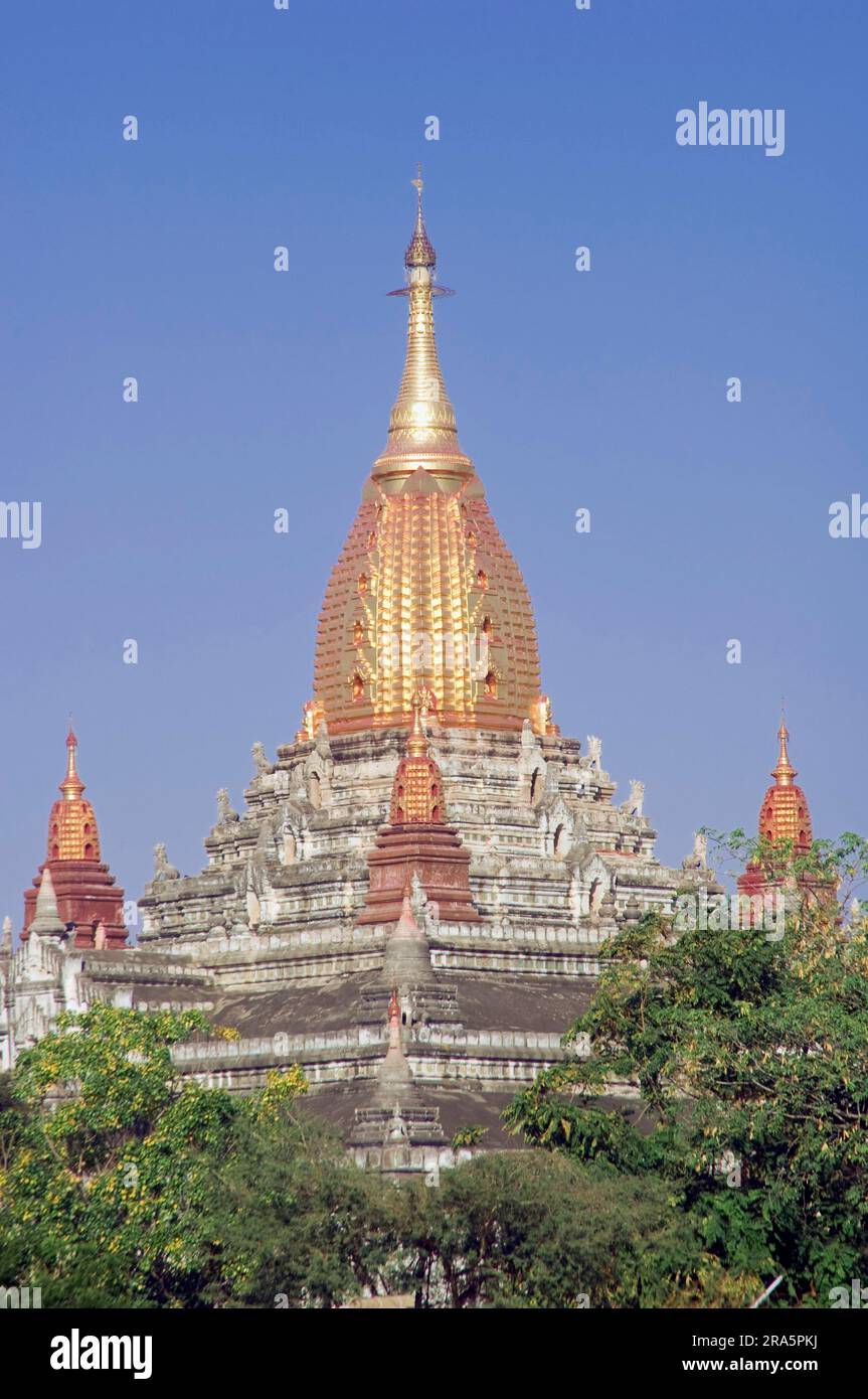 Ananda Temple, Bagan, Burma, Myanmar Stock Photo - Alamy