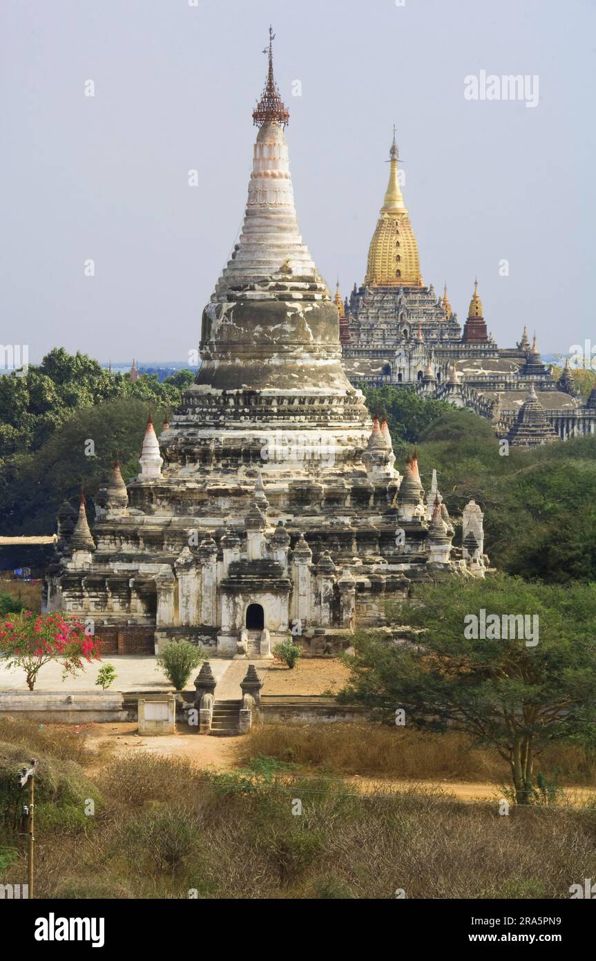 Hsu Taung Pyit Temple, Ananda Temple, Bagan, Burma, Pagan, Myanmar ...