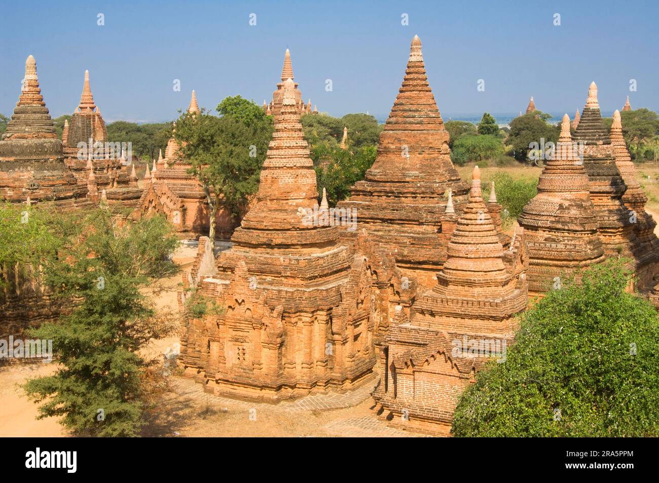 Bagan Pagodas, Burma, Pagan, Myanmar Stock Photo - Alamy