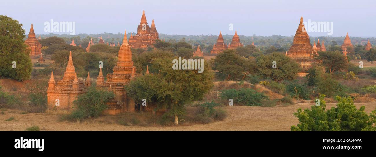 Pagodas and temples of Bagan, Burma, Pagan, Myanmar Stock Photo - Alamy