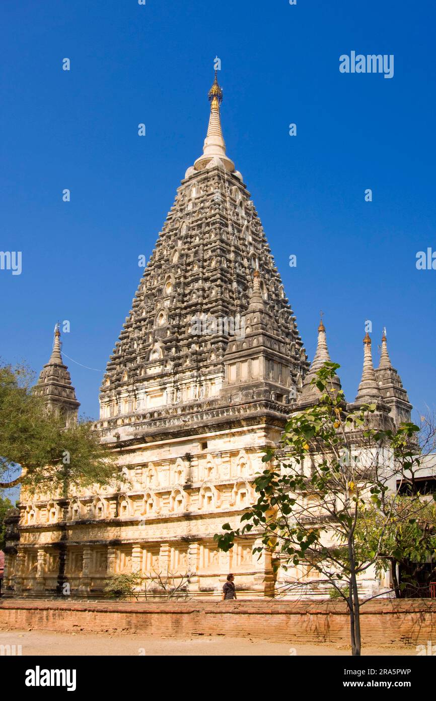 Mahabodhi Temple, Bagan, Burma, Pagan, Myanmar Stock Photo - Alamy