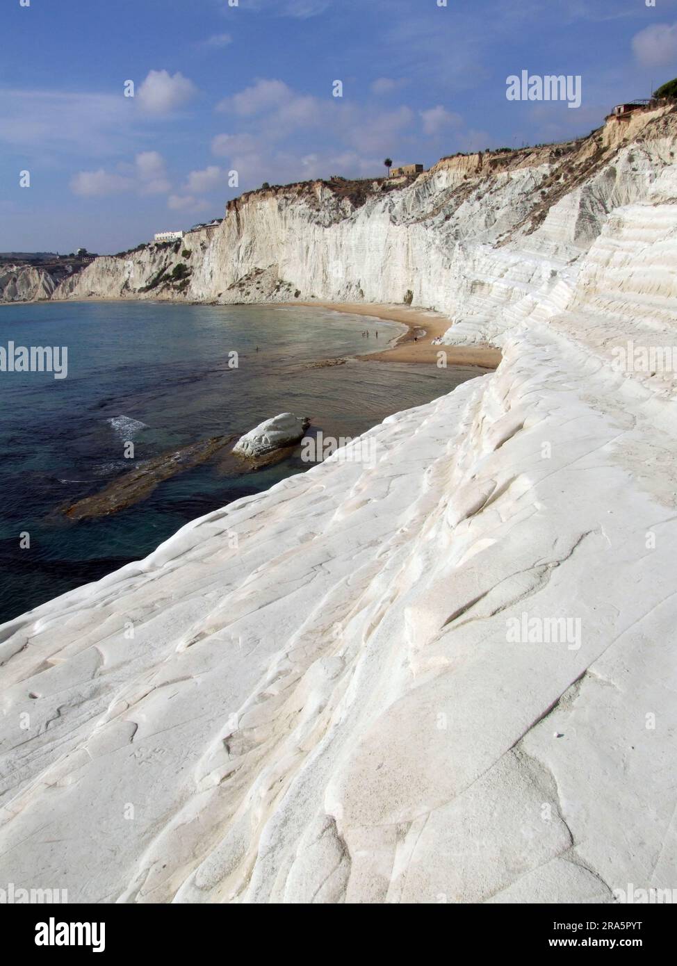 Scala dei Turchi limestone formation, Realmonte, Agrigento province ...