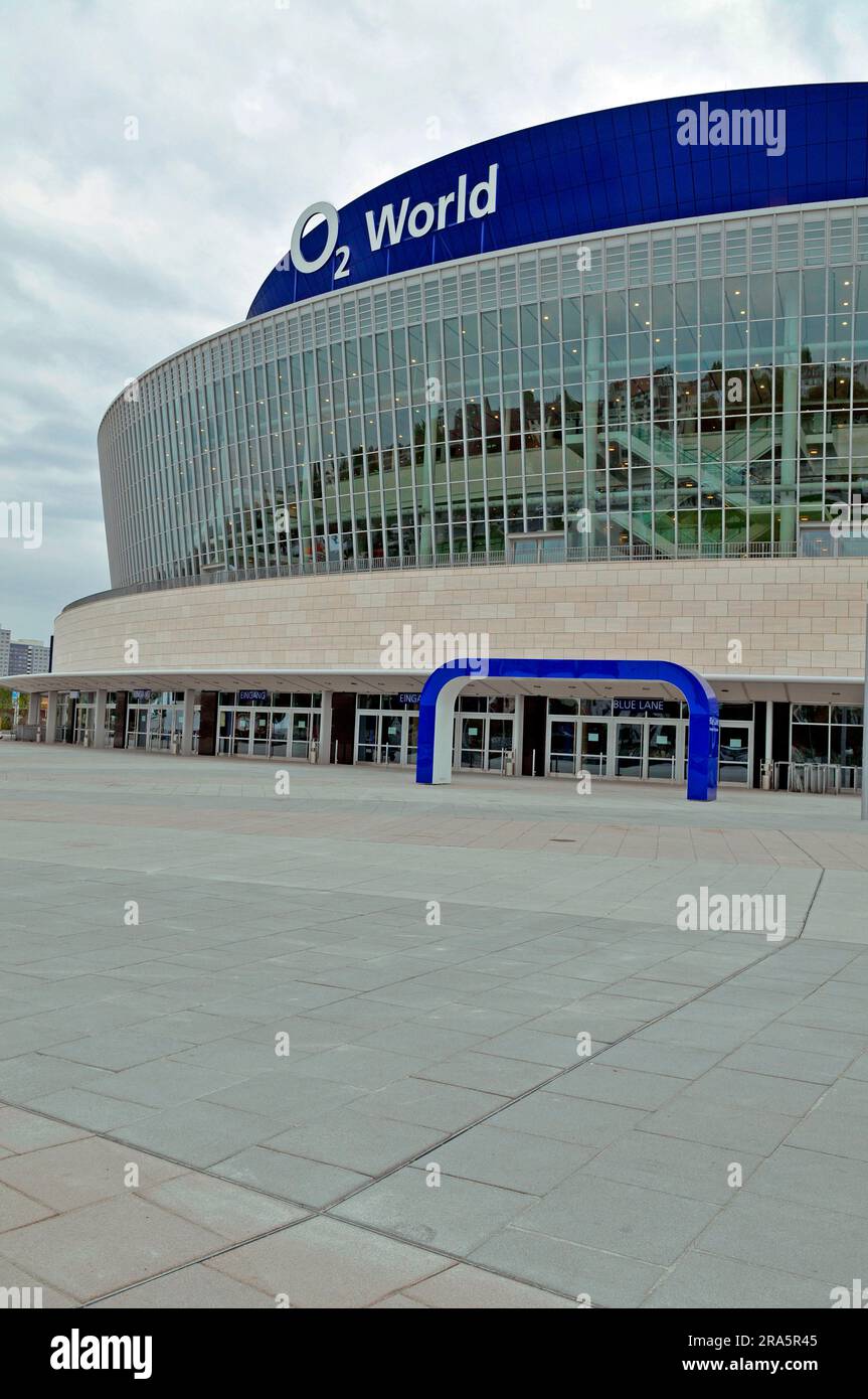 Event hall 'O2 World', Friedrichshain-Kreuzberg, Berlin, Germany Stock ...