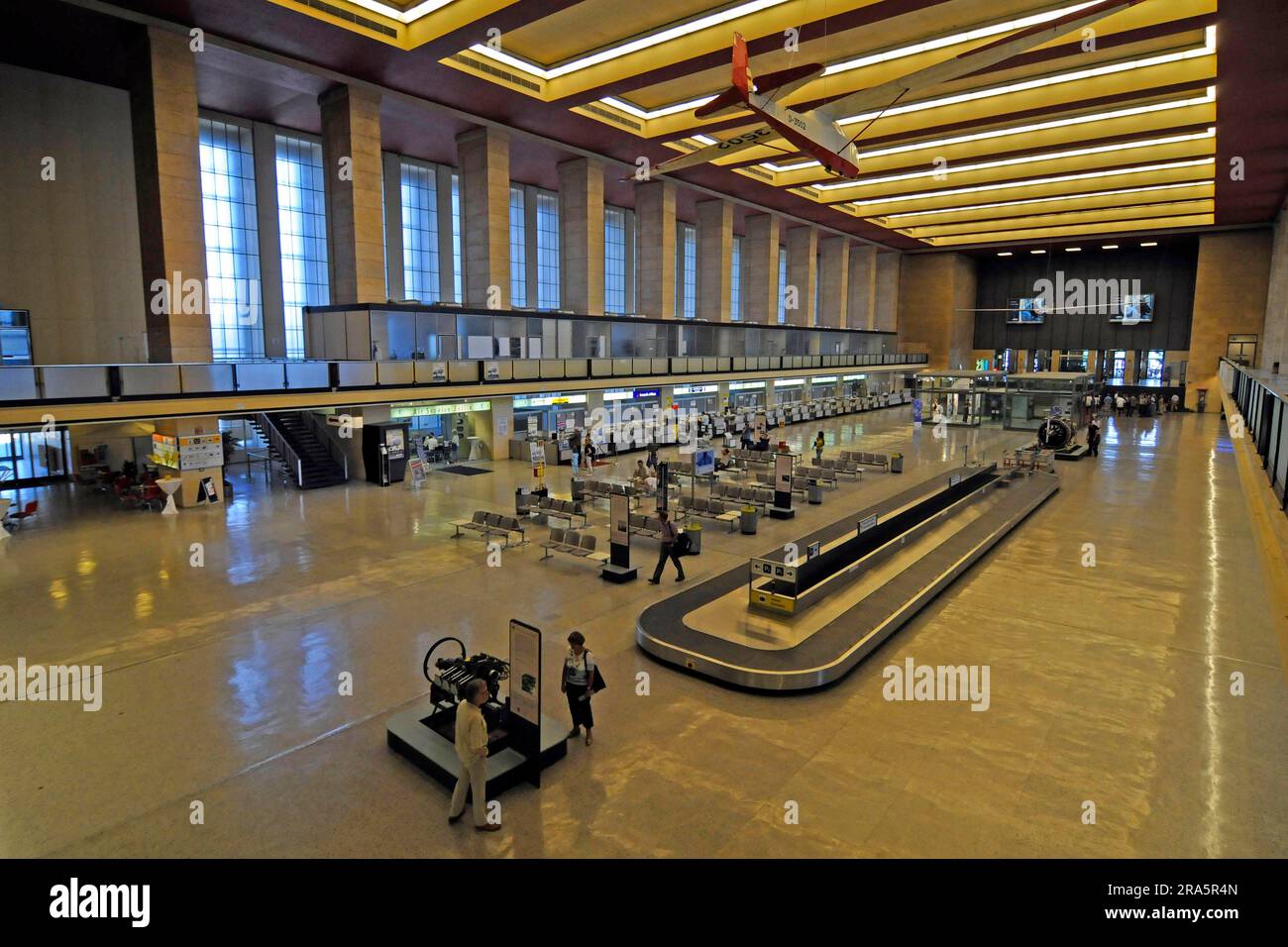 Check-in hall, Tempelhof Airport, Berlin, Germany, Central Airport ...