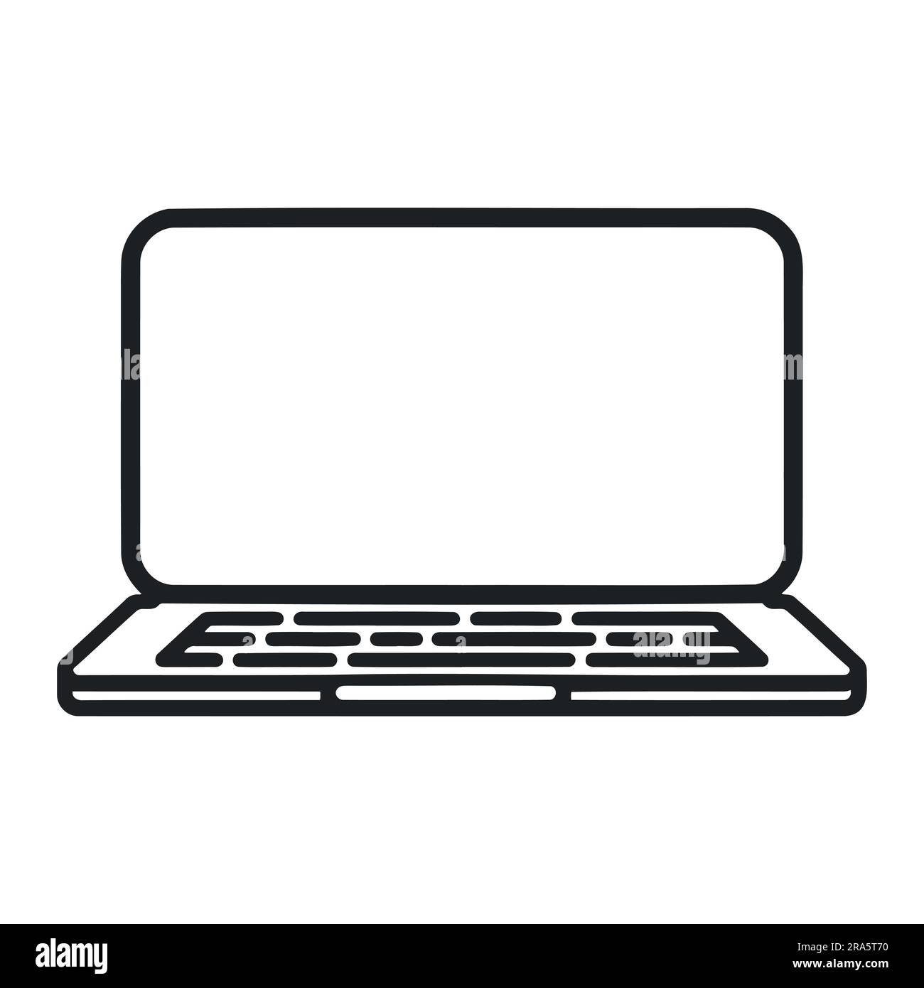 Keyboard drawing Black and White Stock Photos & Images - Alamy