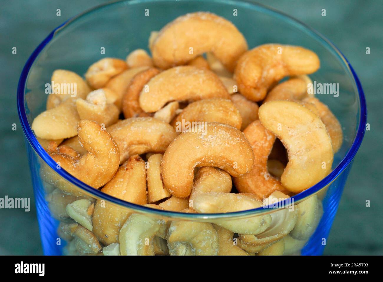 Cashew-Seeds (Anacardium occidentale) in glass Stock Photo - Alamy