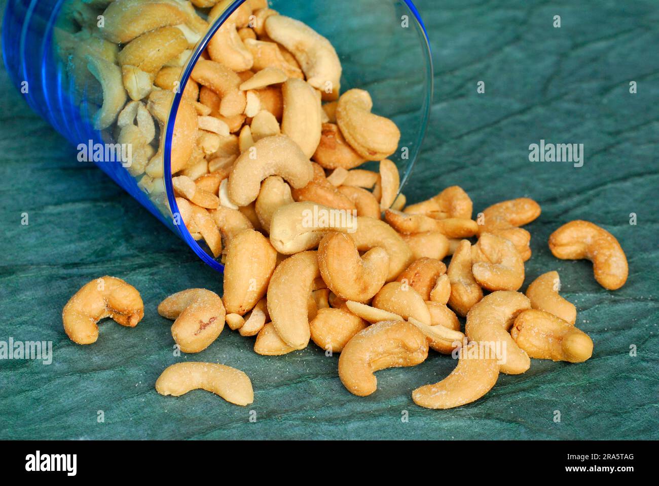 Cashew-Seeds (Anacardium occidentale) in glass Stock Photo - Alamy
