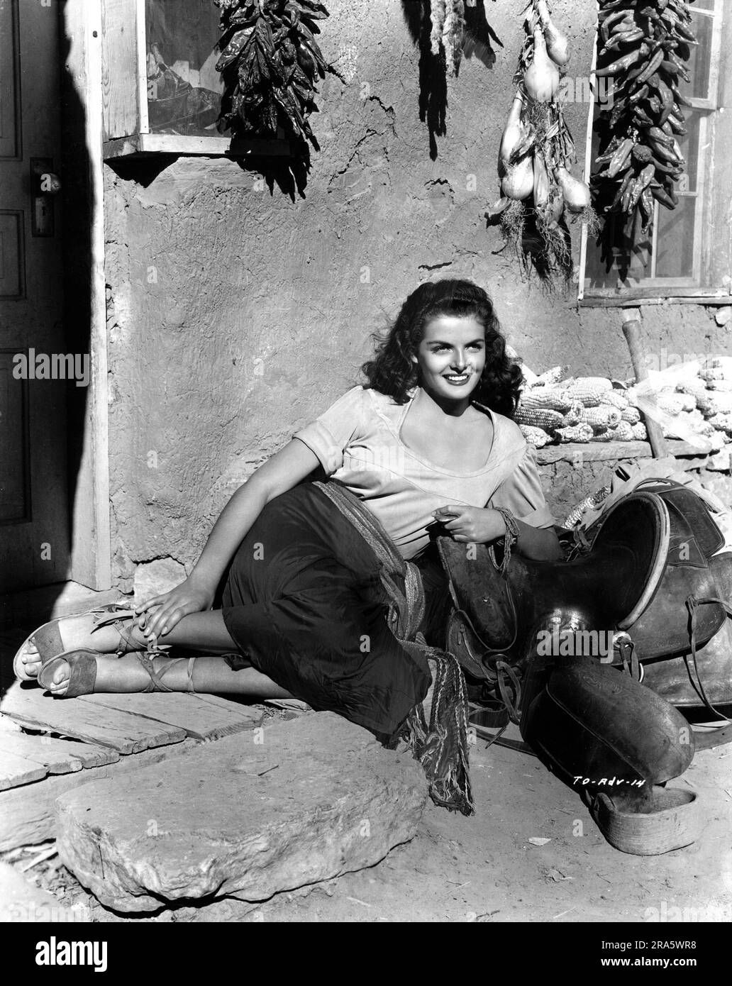 Jane Russell In The Outlaw 1943 Directors Howard Hughes And Howard