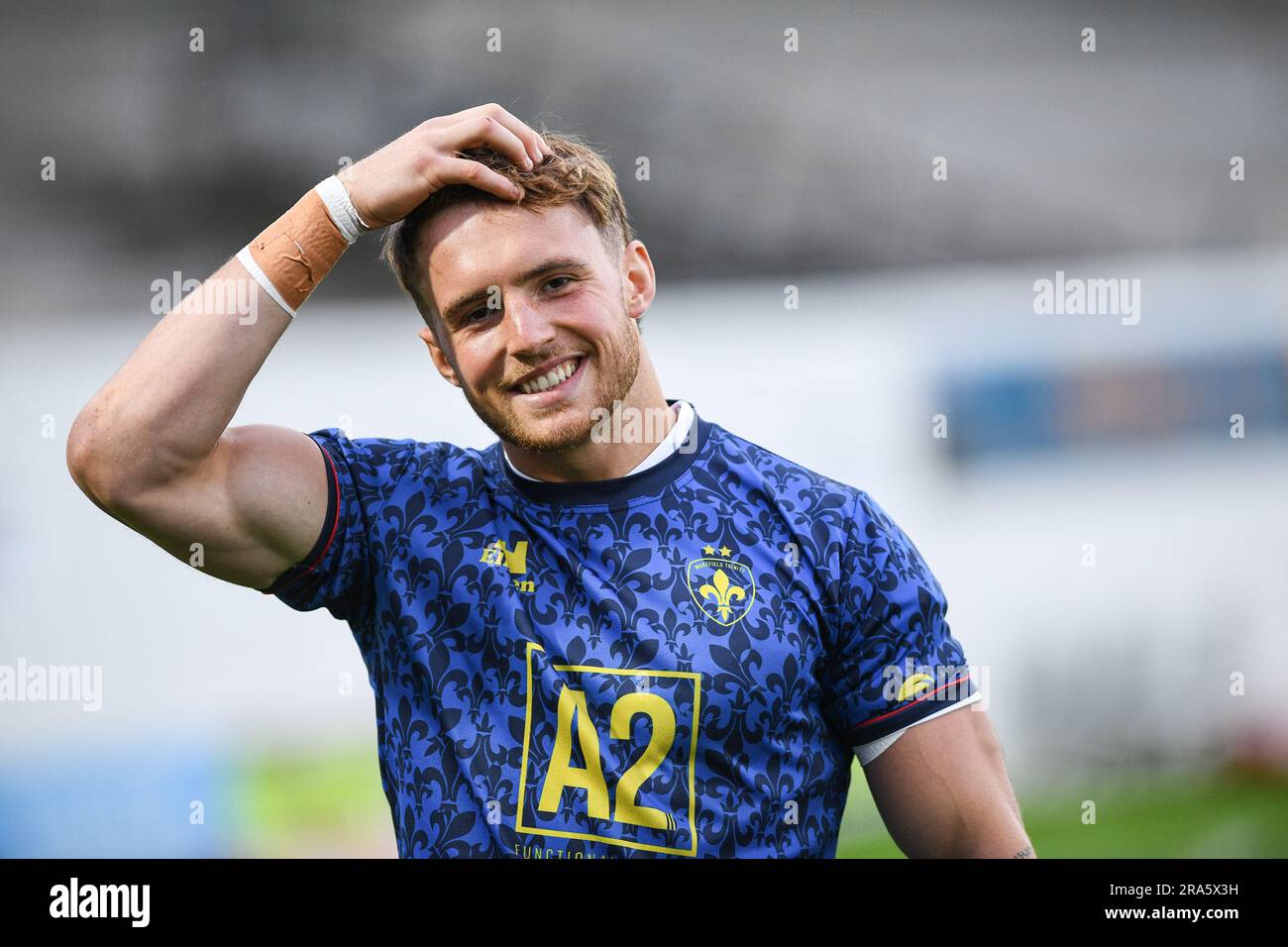 Wakefield, England - 23rd June 2023 - Wakefield Trinity's Jack Croft ...