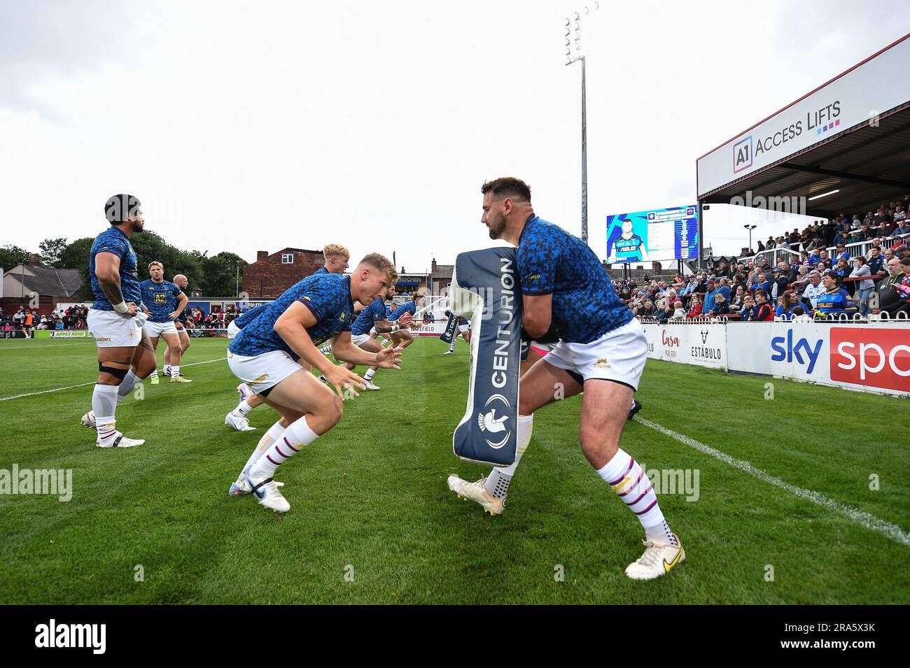 Wakefield, England - 23rd June 2023 - Wakefield Trinity's Harry Bowes ...