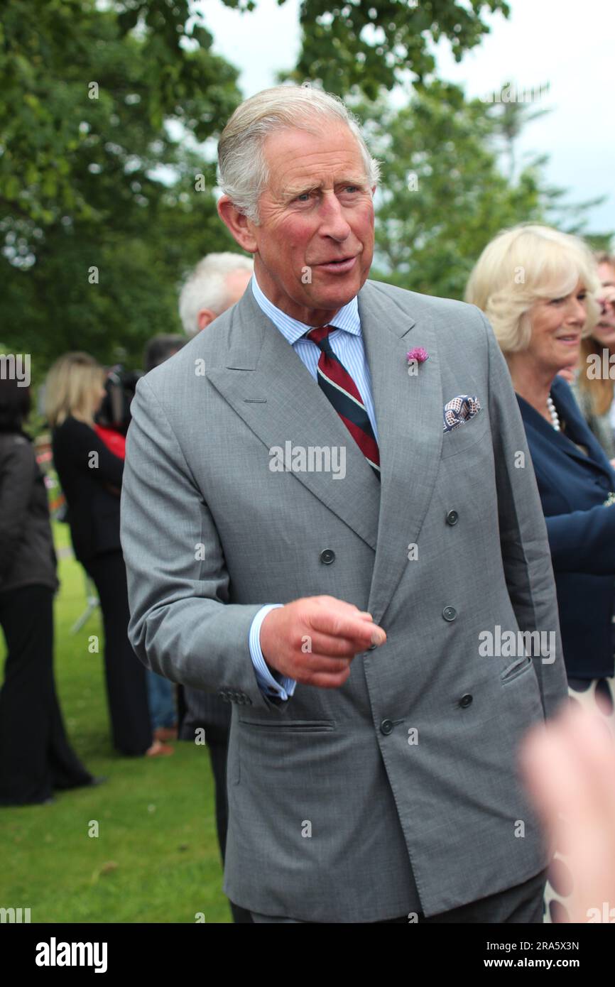 HM King Charles III Stock Photo - Alamy