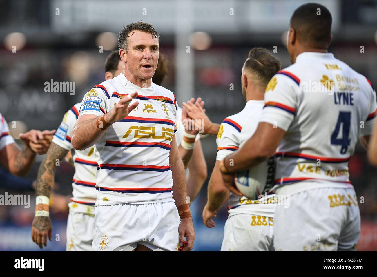 Wakefield, England - 23rd June 2023 - Wakefield Trinity's Matty Ashurst ...