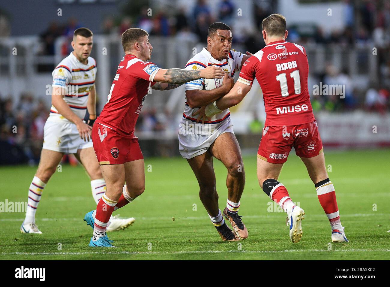 Wakefield, England - 23rd June 2023 - Wakefield Trinity's Reece Lyne in ...