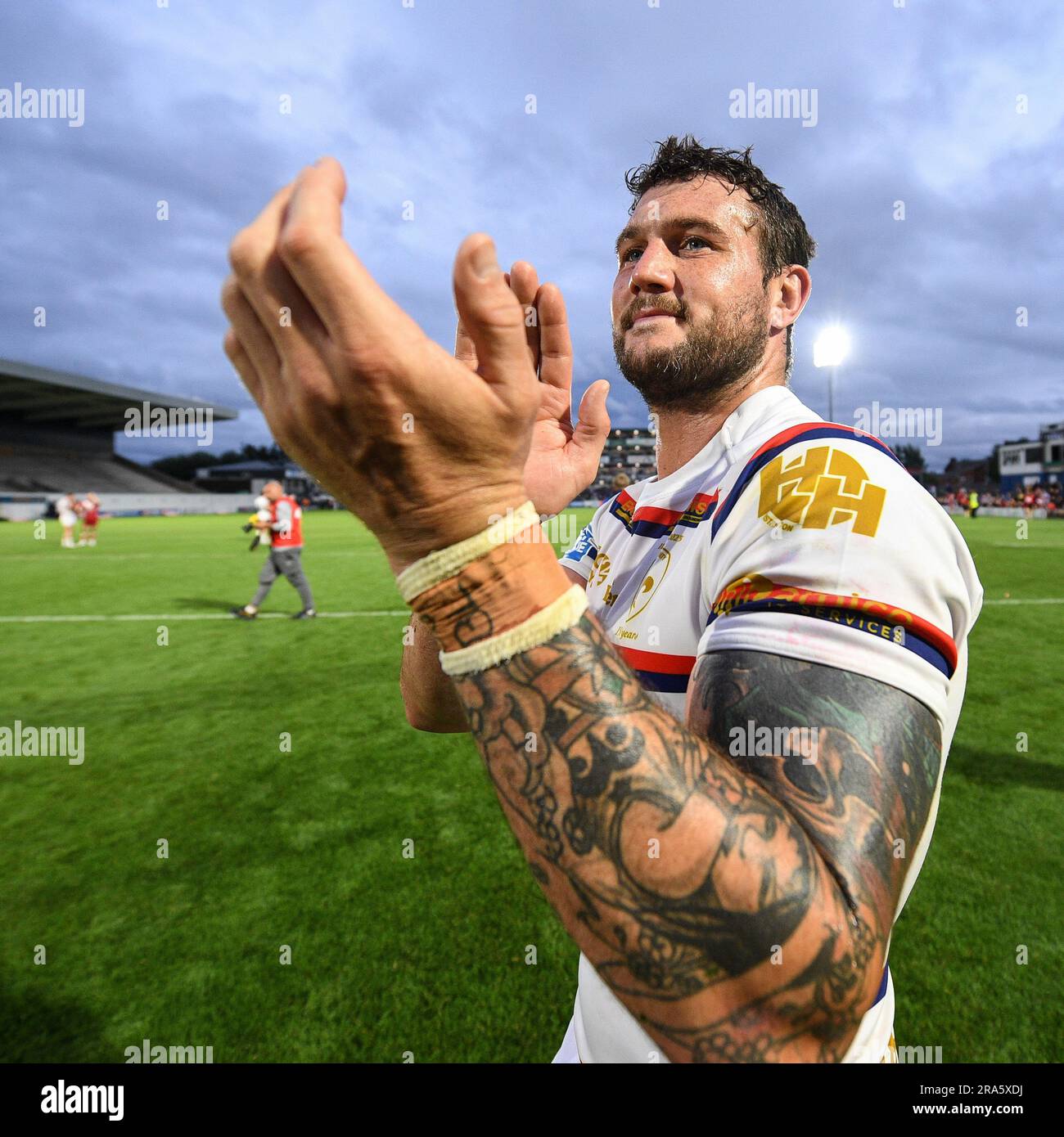 Wakefield, England - 23rd June 2023 - Wakefield Trinity's Jay Pitts ...