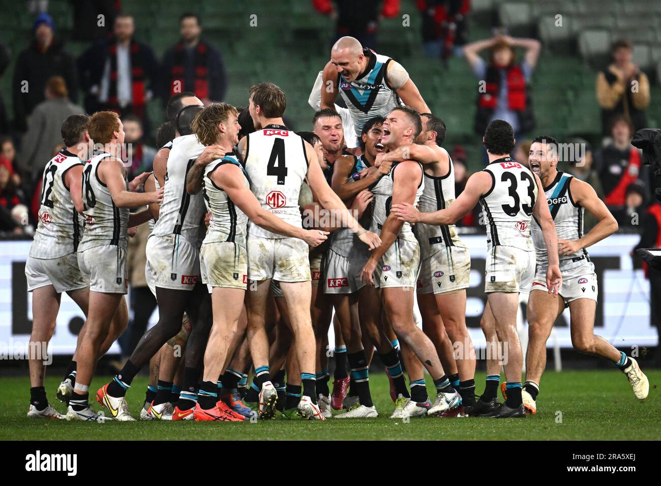 Melbourne, Australia. 01st July, 2023. Dan Houston of Port Adelaide ...